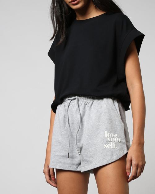 Buy Women Typographic Print Shorts Online at Best Prices in India ...