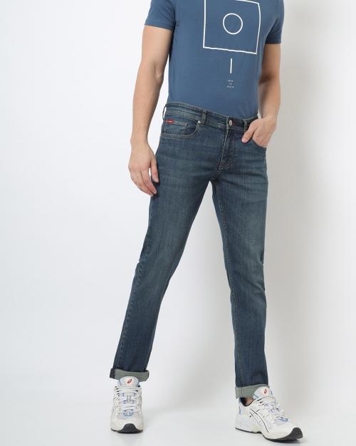 Buy Men Low-Rise Slim Fit Jeans Online at Best Prices in India - JioMart.