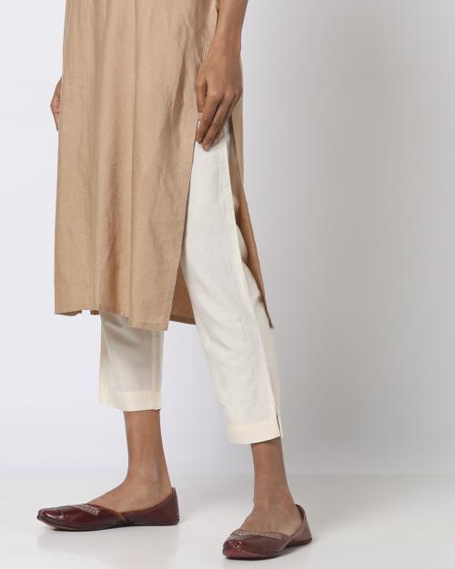 Buy Straight Pants with Insert Pockets Online at Best Prices in India ...