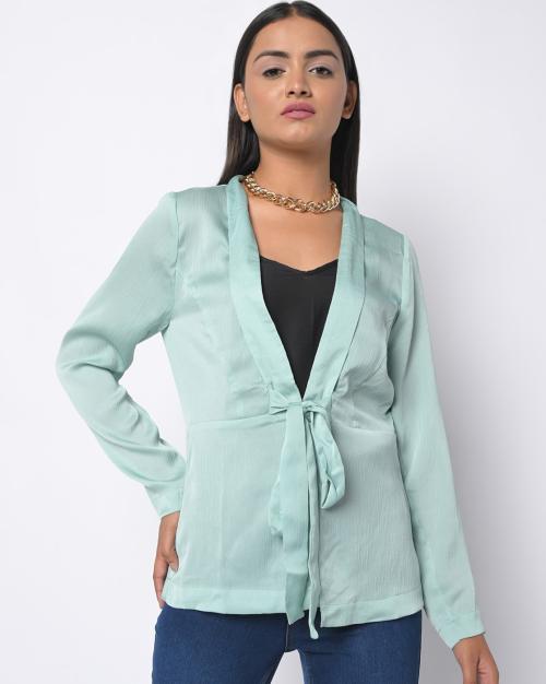 Tyler Coat with Front Tie-Up - JioMart