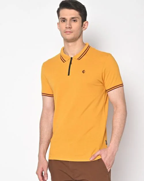 Buy Polo Shirt with Zip Closure Online at Best Prices in India - JioMart.