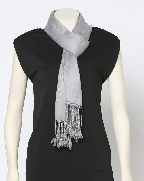 Buy Textured Stole with Tassels Online at Best Prices in India - JioMart.