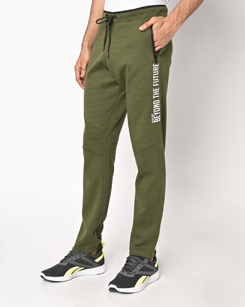 Buy Placement Print Track Pants with Drawstring Fastening Online at ...