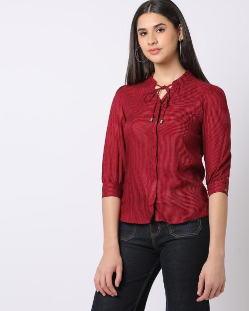 Buy Micro Crowbar Pattern Shirt Online at Best Prices in India - JioMart.