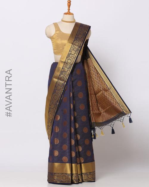 Buy Zari Woven Saree with Tassels Online at Best Prices in India - JioMart.