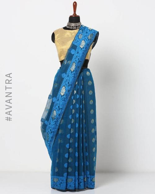 Buy Floral Pattern Jamdani Saree Online at Best Prices in India - JioMart.