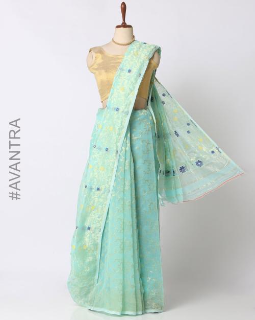 Buy Floral Pattern Jamdani Saree Online at Best Prices in India - JioMart.