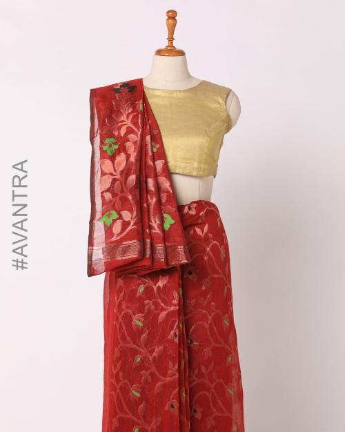 Buy Floral Pattern Jamdani Saree Online at Best Prices in India - JioMart.
