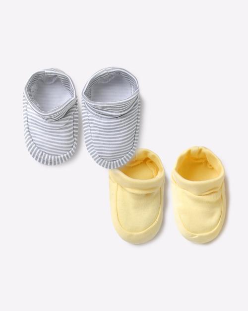 Buy Pack of 2 Cotton Booties Online at Best Prices in India - JioMart.