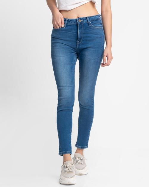 Buy Lightly Washed Super Skinny Alexa Fit Jeans Online at Best Prices ...