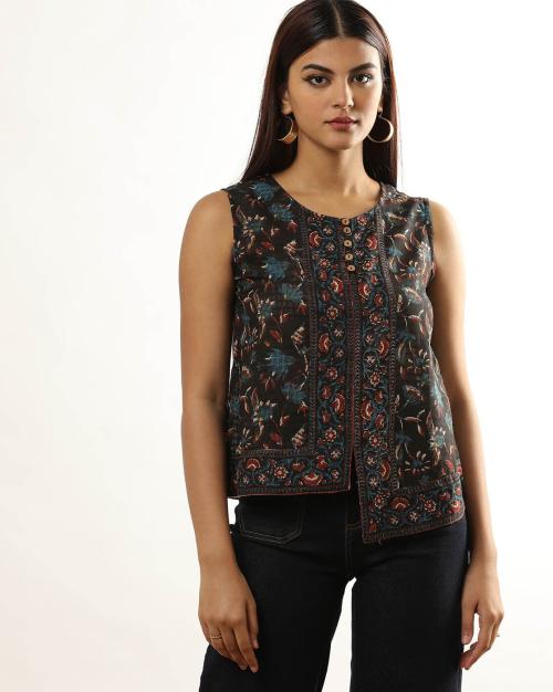 Buy Printed Asymmetric Top Online at Best Prices in India - JioMart.