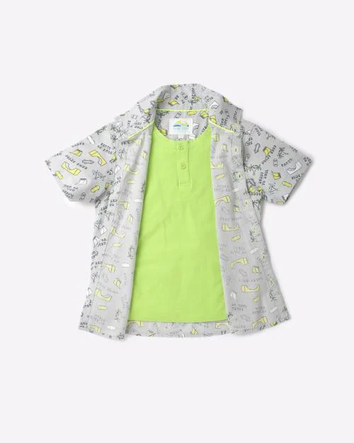 Buy Printed Twofer Shirt Online at Best Prices in India - JioMart.