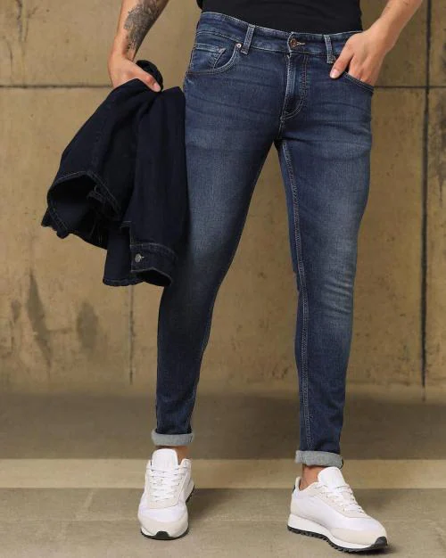 Buy Men Low-Rise Skinny Fit Jeans Online at Best Prices in India - JioMart.