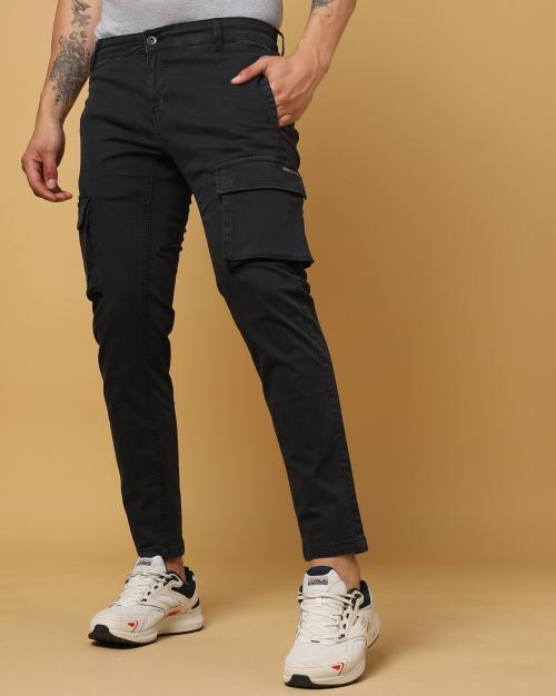 Buy Flat-Front Cargo Pants Online at Best Prices in India - JioMart.
