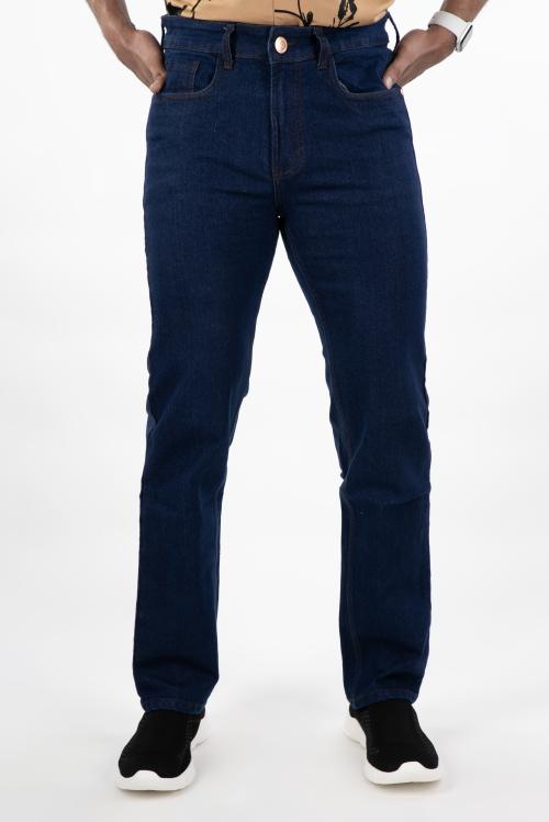 Buy Numero Uno Men's Dark Blue Low Rise Slim Fit Jeans Online at Best ...
