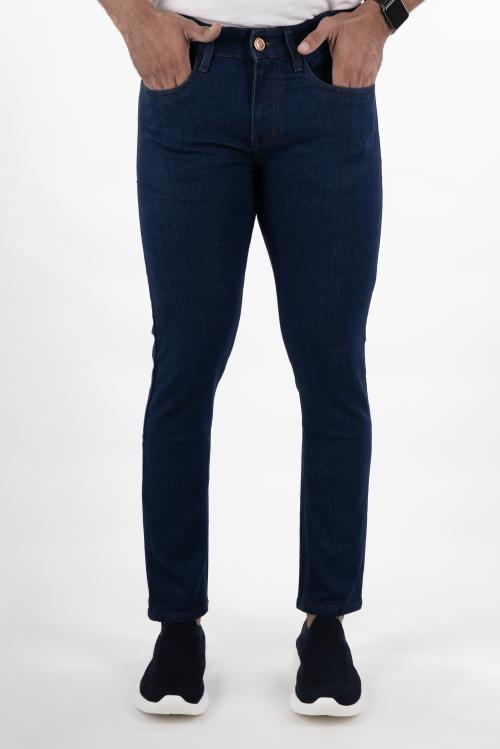 Buy Numero Uno Men's Dark Blue Low Rise Skinny Fit Jeans Online at Best ...