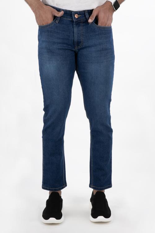 Buy Numero Uno Men's Dark Blue Low Rise Skinny Fit Jeans Online at Best ...