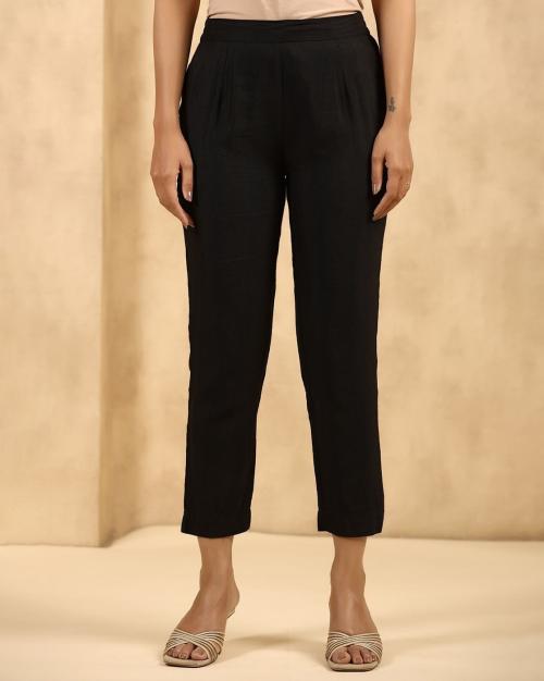 Buy Straight Pants with Insert Pockets Online at Best Prices in India ...
