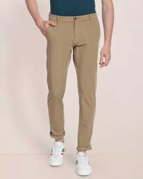 Buy Austin Tapered Fit Techno Flex Chinos Online at Best Prices in ...