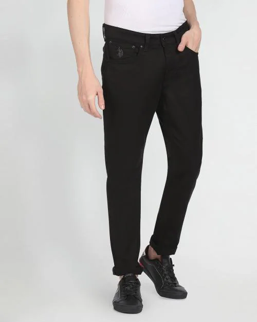 Buy Men Brandon Slim Tapered Fit Performance Jeans Online at Best ...