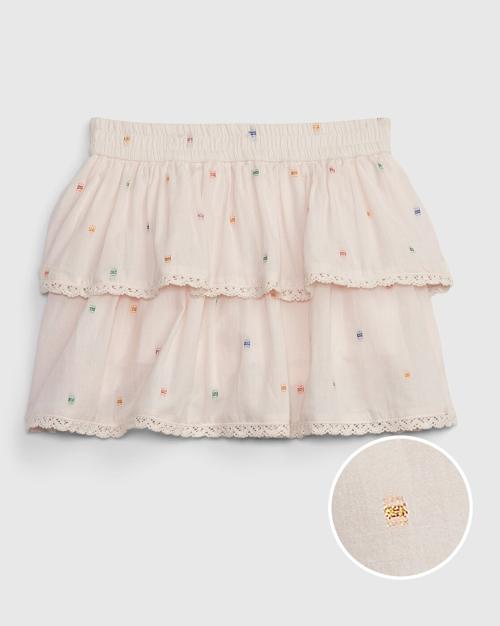 Buy Geometric Pattern Layered Skirt Online at Best Prices in India ...