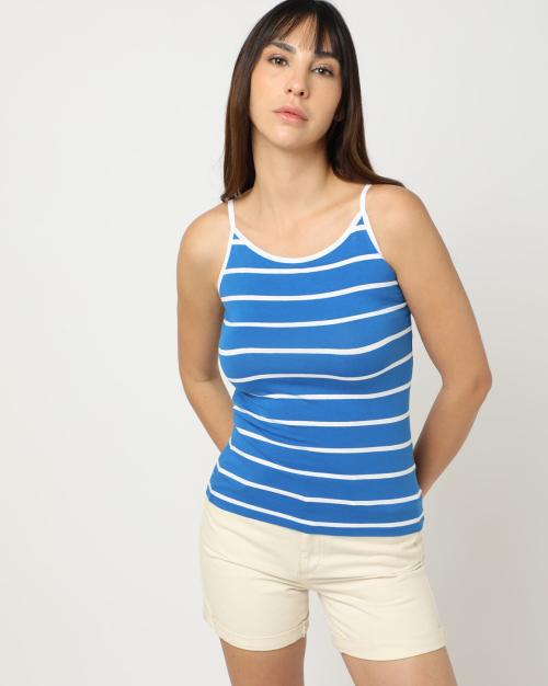 Buy Striped Round-Neck Camisole Online at Best Prices in India - JioMart.