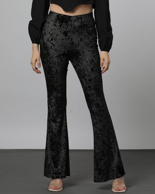 Buy High-Rise Flared Pants Online at Best Prices in India - JioMart.