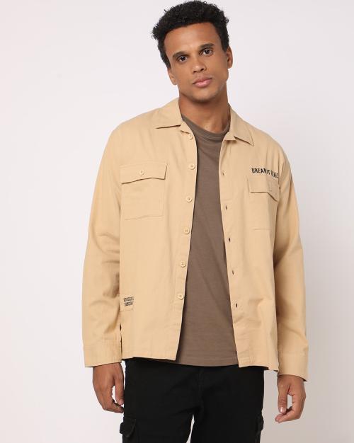 Buy Men Slim Fit Twill Shacket Online at Best Prices in India - JioMart.