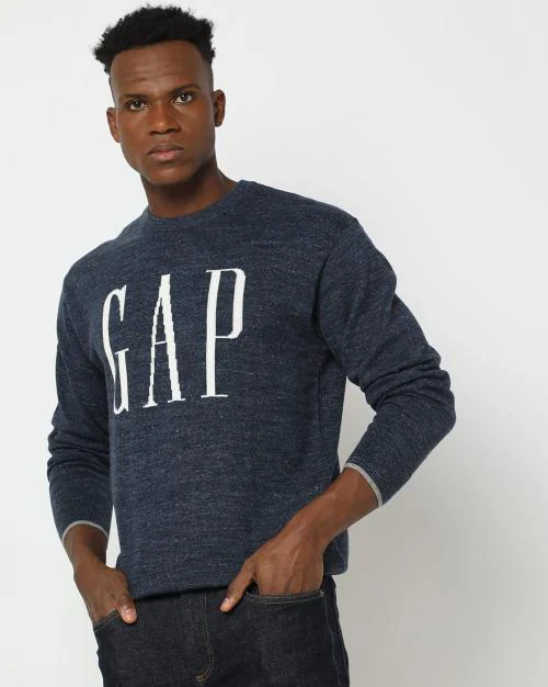 Buy Men Brand Knit Regular Fit Pullover Online at Best Prices in India ...