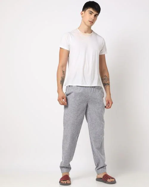 Buy Striped Straight Pyjamas Online at Best Prices in India - JioMart.