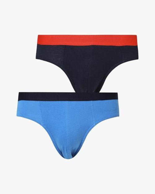 Buy Pack of 2 Briefs with Contrast Waistband Online at Best Prices in ...