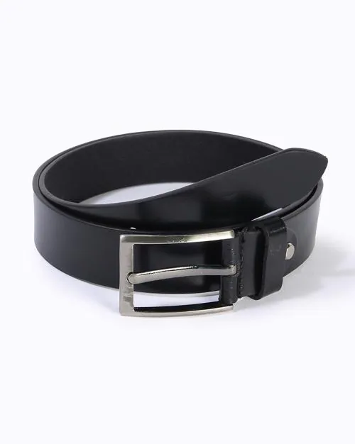 Buy Men Leather Belt with Pin-Buckle Closure Online at Best Prices in ...