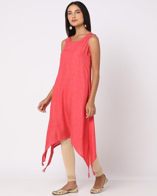 Buy Foil Print A-Line Kutra Online at Best Prices in India - JioMart.