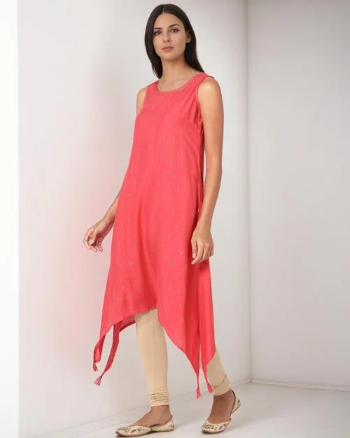 Buy Foil Print A-Line Kutra Online at Best Prices in India - JioMart.