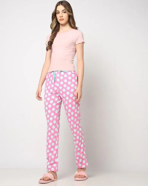 Buy Women Printed Relaxed Fit Pyjamas Online at Best Prices in India ...