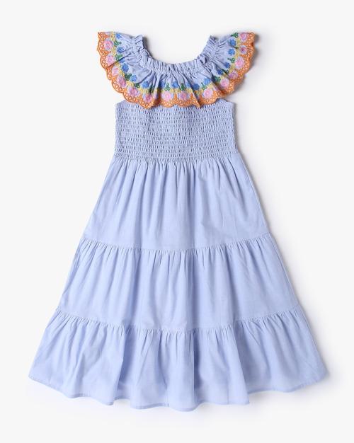 Buy Girls Tiered Dress Online at Best Prices in India - JioMart.