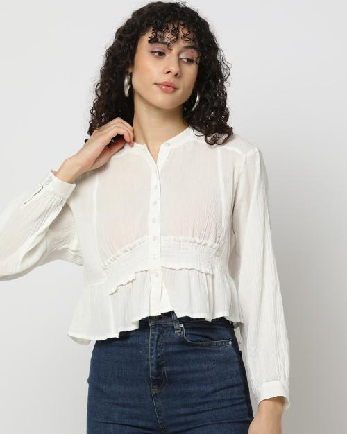 Buy Women Regular Fit Top Online at Best Prices in India - JioMart.