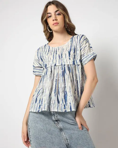 Buy Women Tie & Dye Tunic Online at Best Prices in India - JioMart.