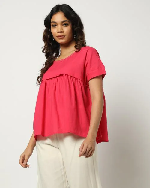 Buy Women Regular Fit Top Online at Best Prices in India - JioMart.