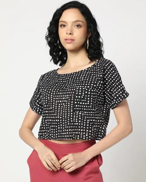 Buy Women Printed Regular Fit Top Online at Best Prices in India - JioMart.
