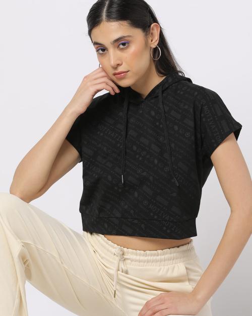 Buy Graphic Print Short Hoodie Online at Best Prices in India - JioMart.