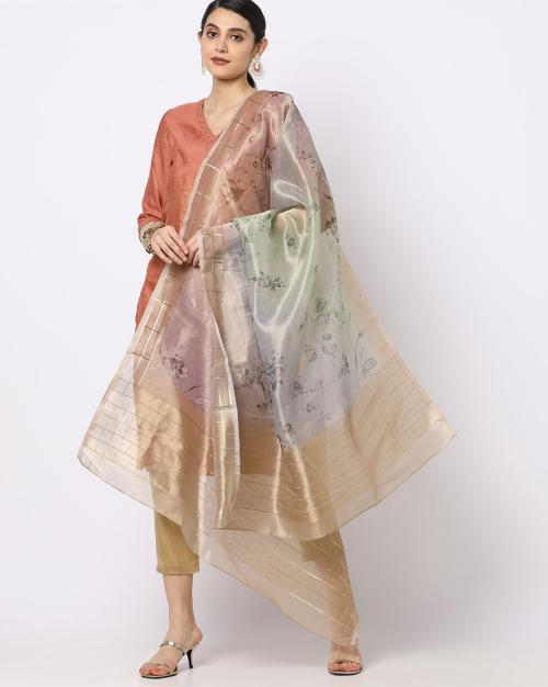 Buy Floral Print Dupattas Online at Best Prices in India - JioMart.