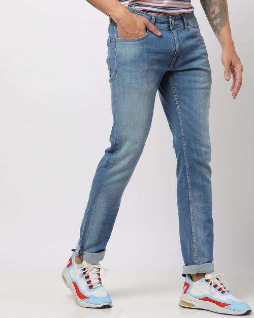 Buy Men Low-Rise Slim Fit Jeans Online at Best Prices in India - JioMart.