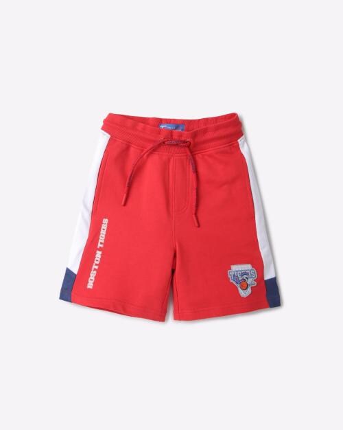 Buy Shorts with Contrast Side Panel Online at Best Prices in India ...