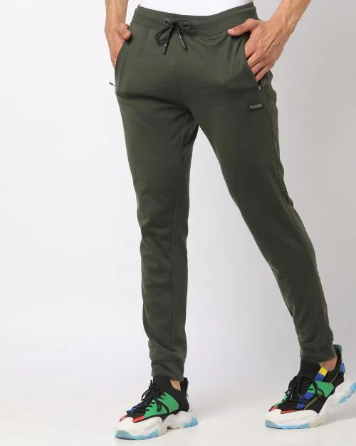 Buy Men Joggers with Drawstring Waist Online at Best Prices in India ...