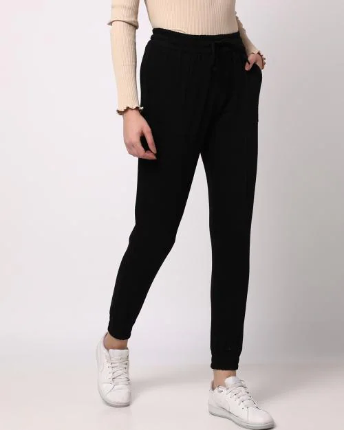 Buy Women Joggers with Insert Pockets Online at Best Prices in India ...
