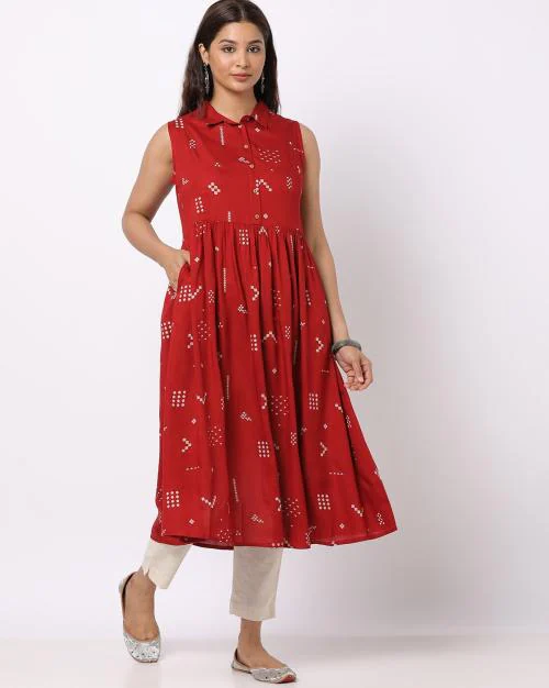 Buy Printed Flared Kurta Online at Best Prices in India - JioMart.