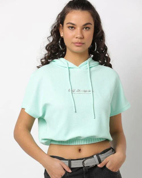 Buy Ribbed Hooded Top Online at Best Prices in India - JioMart.