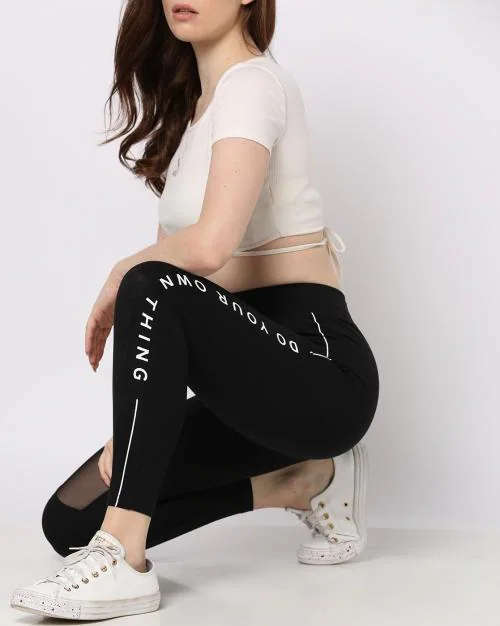 Buy Mesh Panelled Tights Online at Best Prices in India - JioMart.