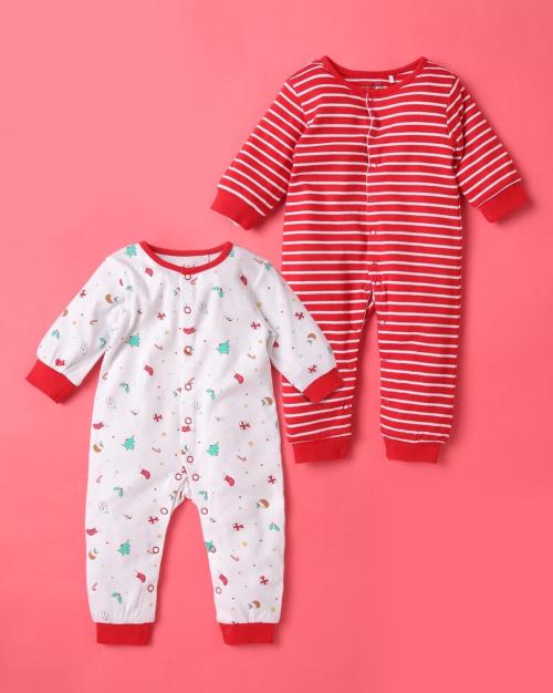 Buy Pack of 2 Printed Sleepsuits Online at Best Prices in India - JioMart.